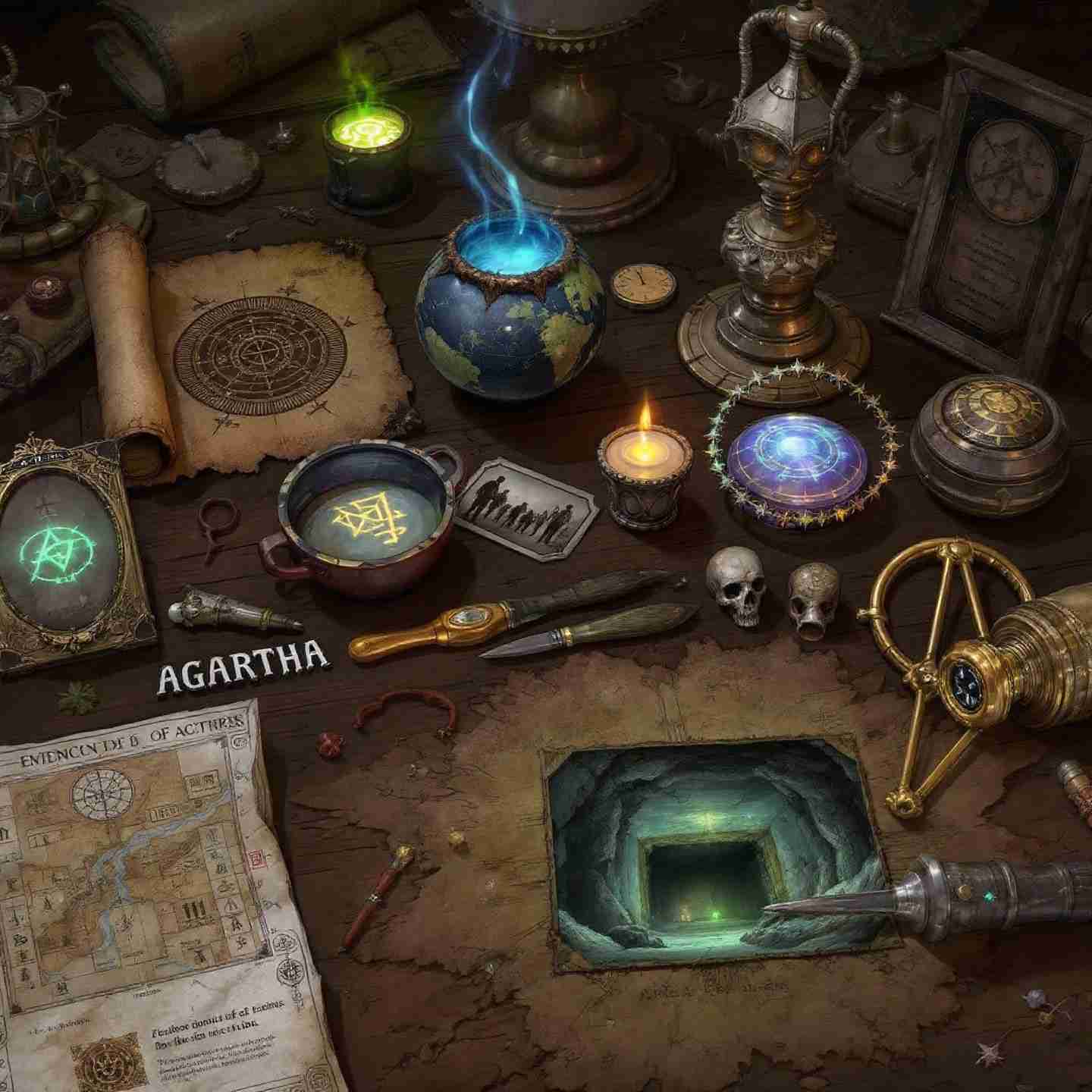 Agartha: The Hidden World Beneath Our Feet - Bradhiveer.com